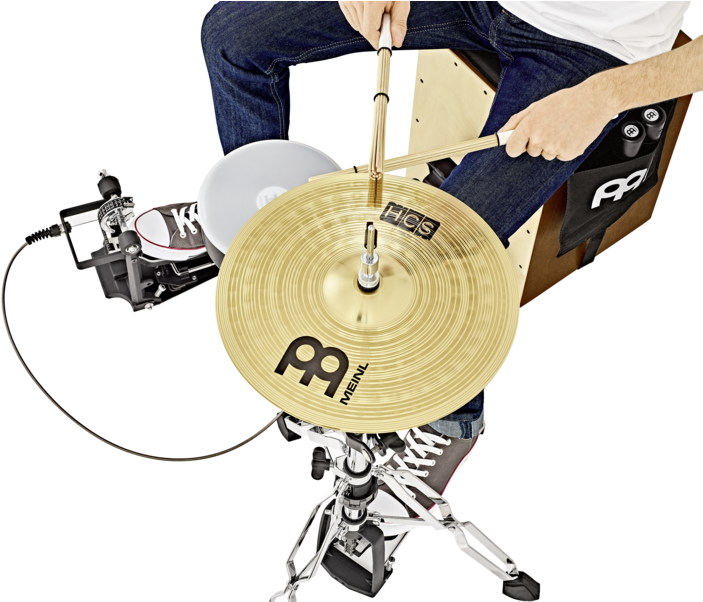 Download Cajon Drum Set - Cajon Hi Hat Diy - Full Size PNG Image - PNGkit