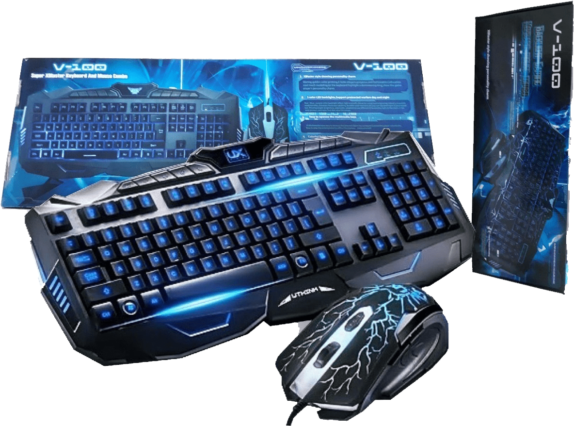 Download Keyboards - Kit Mouse E Teclado - Full Size PNG Image - PNGkit