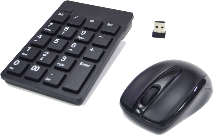 Download Wireless - Numeric Keypad - Full Size PNG Image - PNGkit