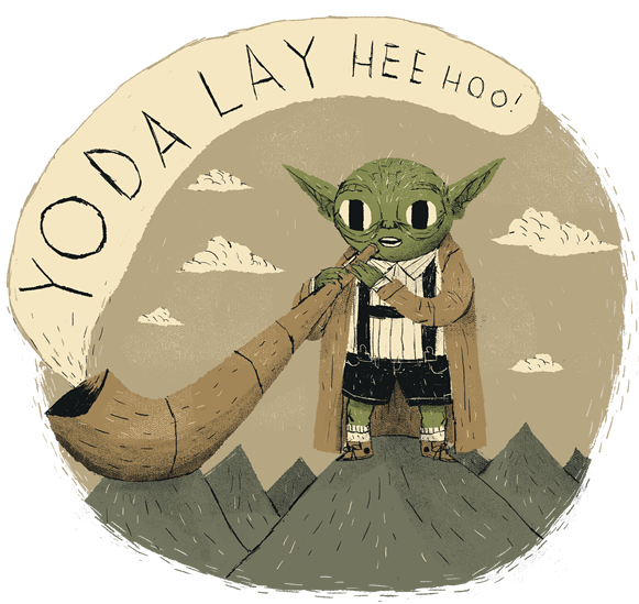Download Yodaling By Louisros - Yoda Yodeling - Full Size PNG Image ...