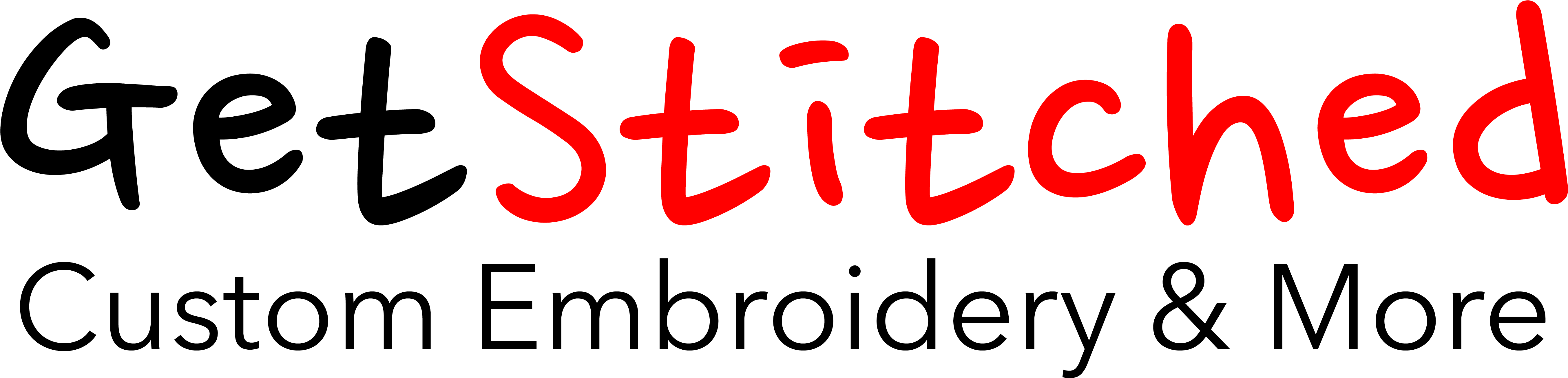 Download Get-stitched Logo - Calligraphy - Full Size PNG Image - PNGkit