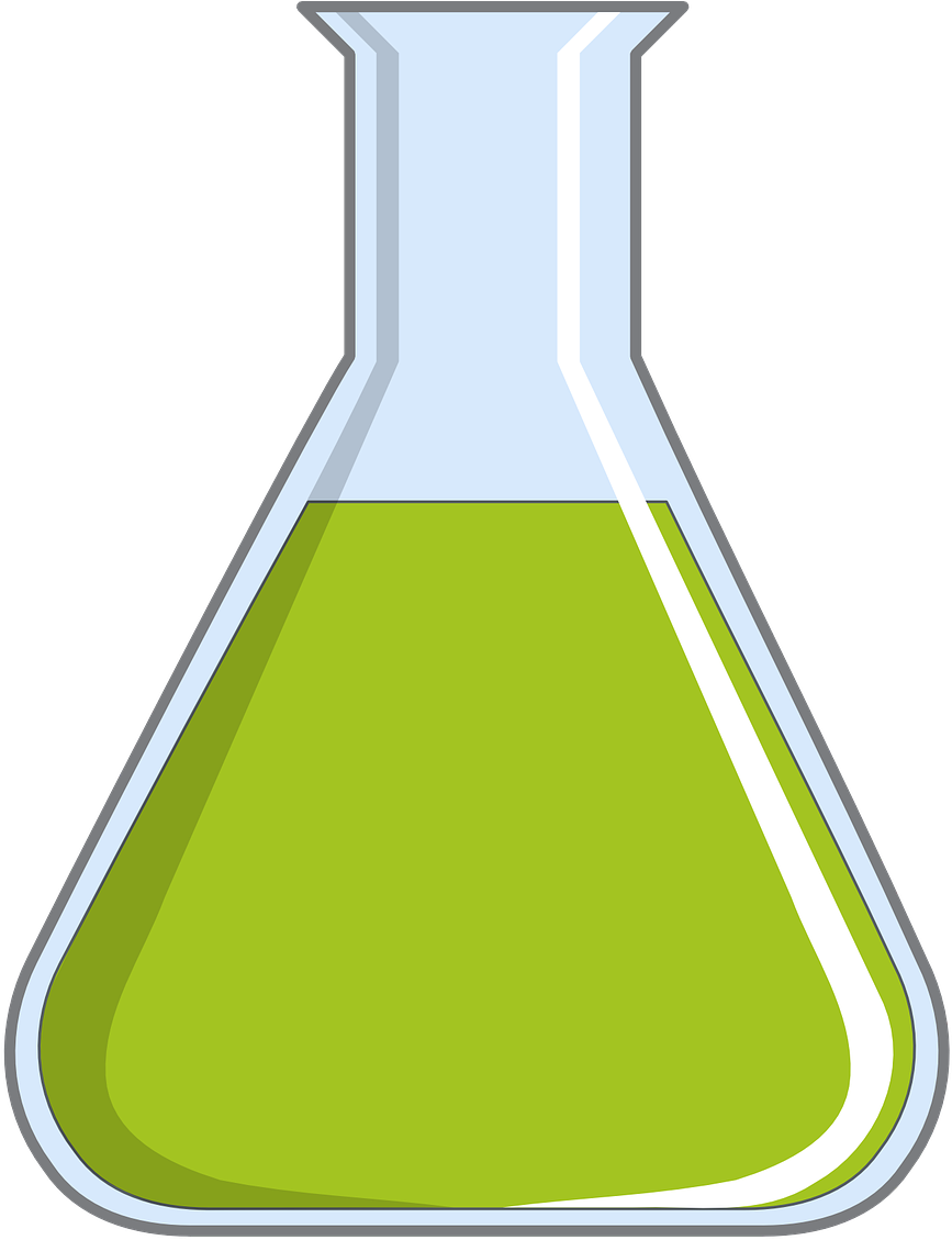 Download Erlenmeyer Flask Chemistry Laboratory - Yellow Flask Png ...