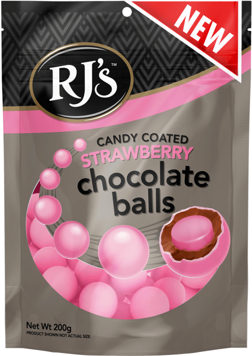 Download Strawberry Candy Balls - Rj's Raspberry Chocolate Balls - Full ...