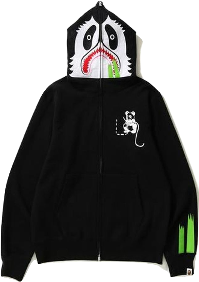Download Bape Panda Full Zip Hoodie - Bathing Ape Hoodie Panda - Full ...