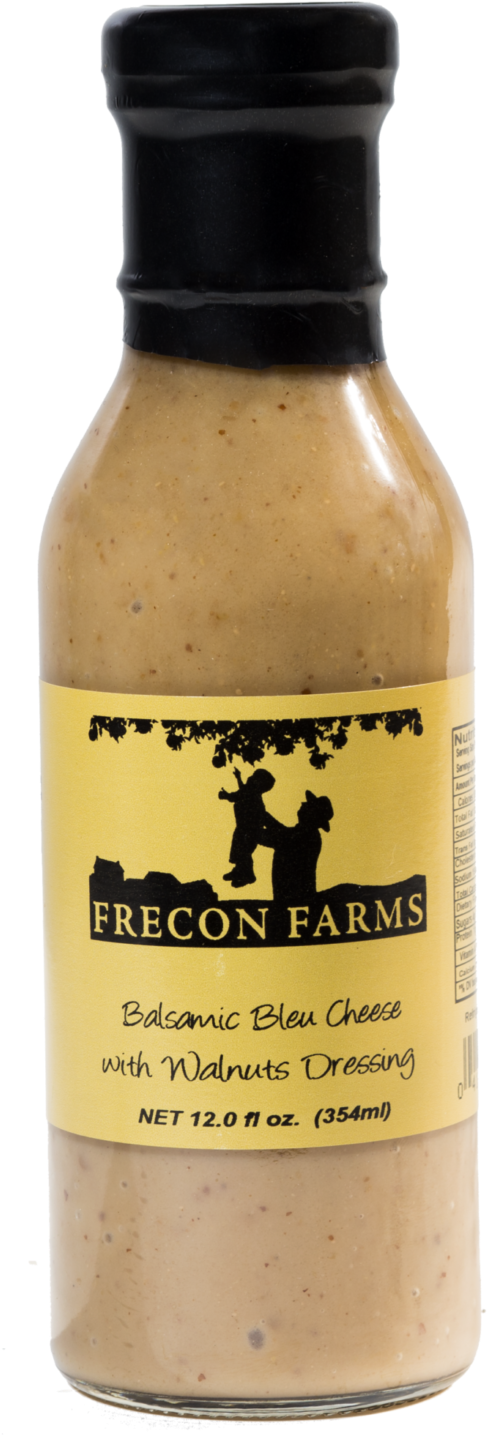 Download Frecon Farms Balsamic Blue Cheese With Walnuts Dressesing ...