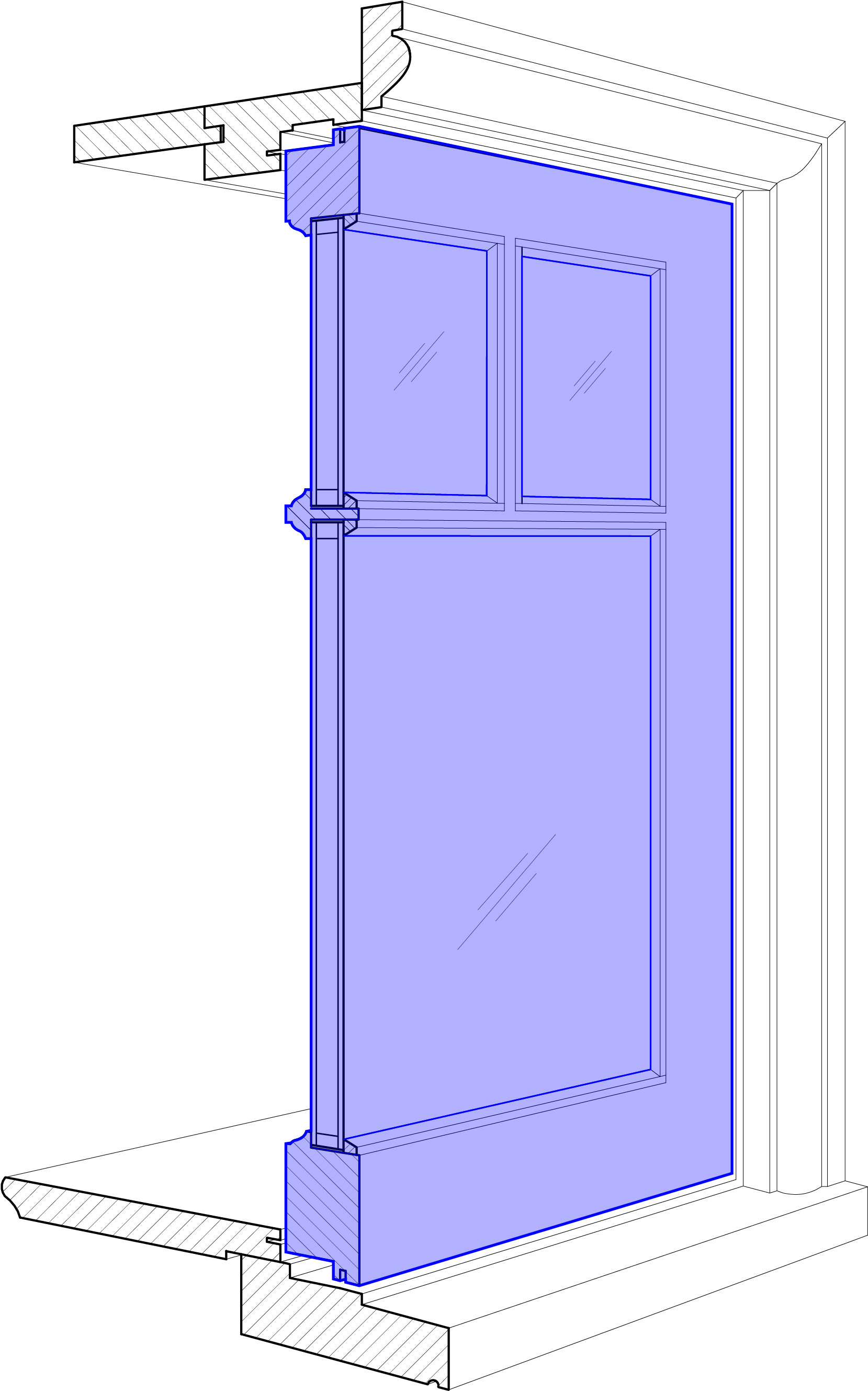 Download Sash - Door - Full Size PNG Image - PNGkit