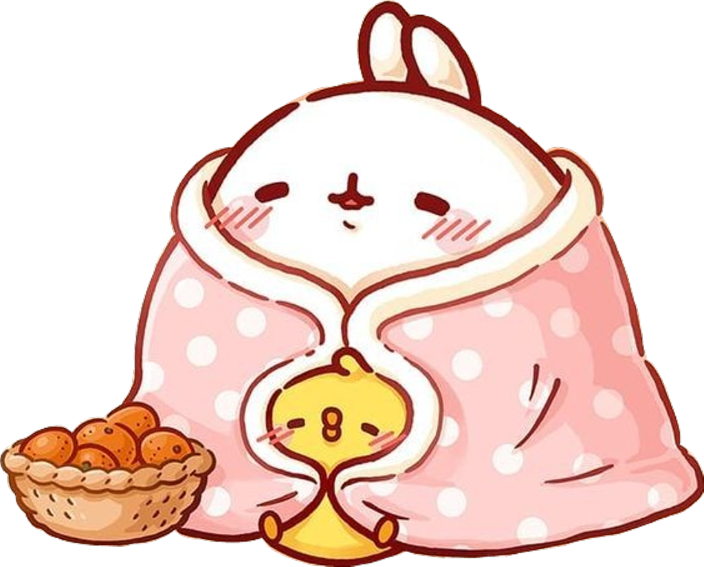 Download Transparent Molang Sticker - 바탕 화면 몰랑 이 - PNGkit