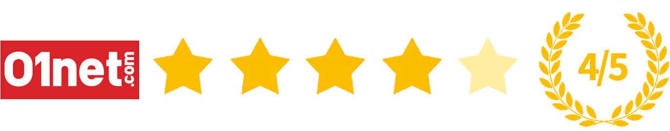 Download Helixee 01net Review Stars - Star - Full Size PNG Image - PNGkit