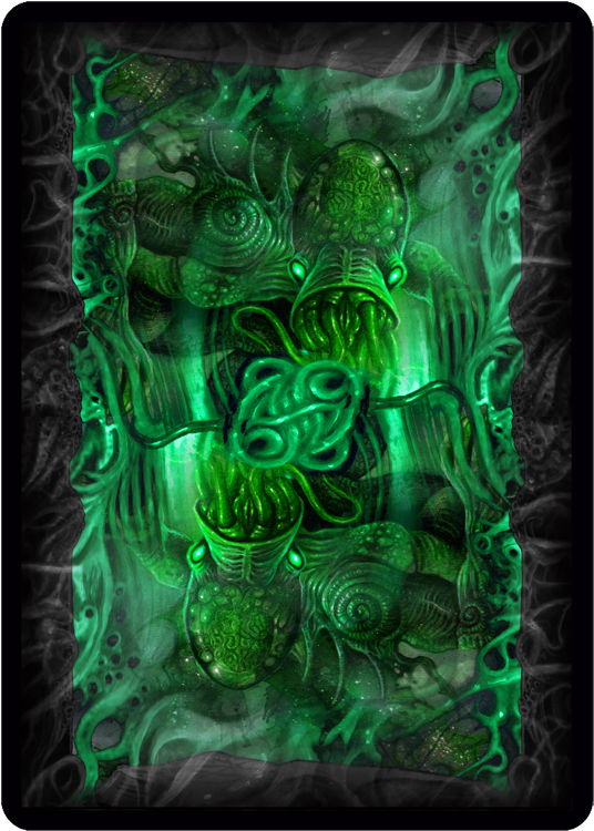 Download Playing Card Back Design - Fractal Art - Full Size PNG Image ...