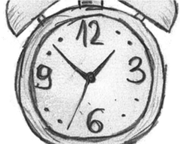 Download Drawn Clock Cartoon - Telling Time In Spanish Sentence - Full ...