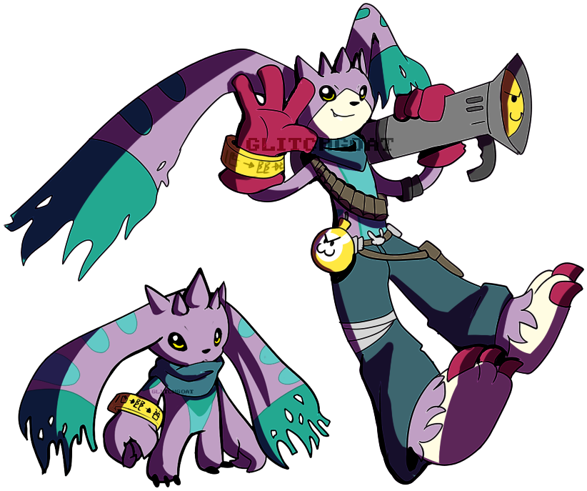 Download [p] Boom Bunny - Turuiemon And Gargomon Fusion - Full Size PNG ...