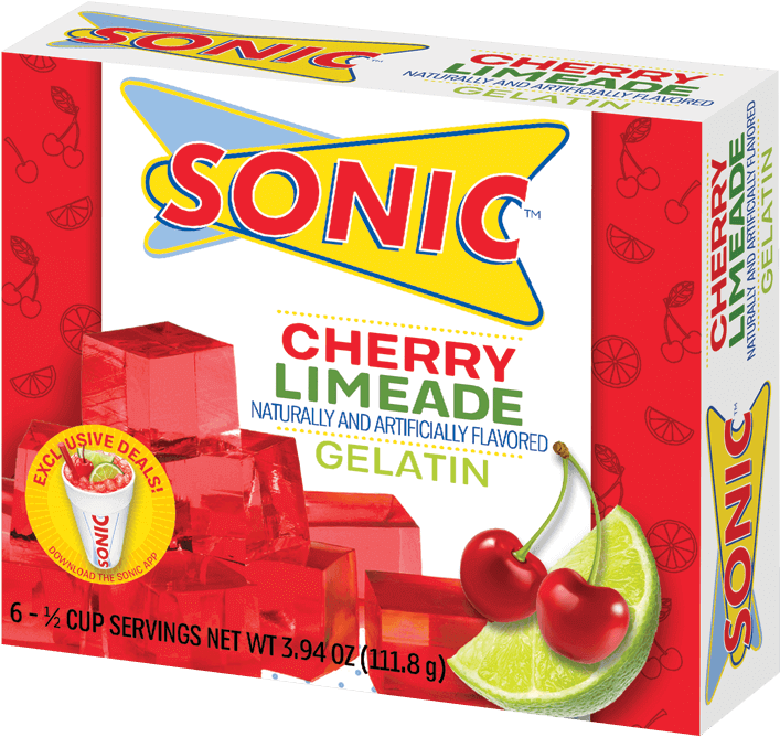 Download Sonic Cherry Limeade Gelatin - Sonic Cherry Limeade Jello ...