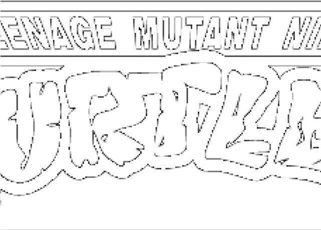 Download Tmnt Clipart Vector - Calligraphy - Full Size PNG Image - PNGkit