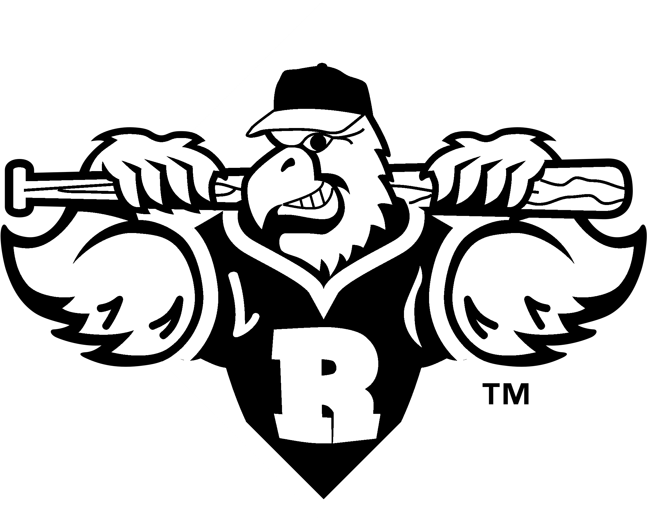 Download Rochester Red Wings Logo Black And White - Rochester Red Wings ...