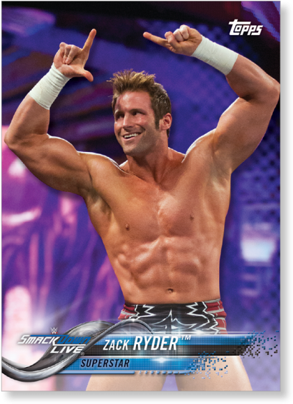 Download 2018 Topps Wwe Zack Ryder - Zack Ryder - Full Size PNG Image ...