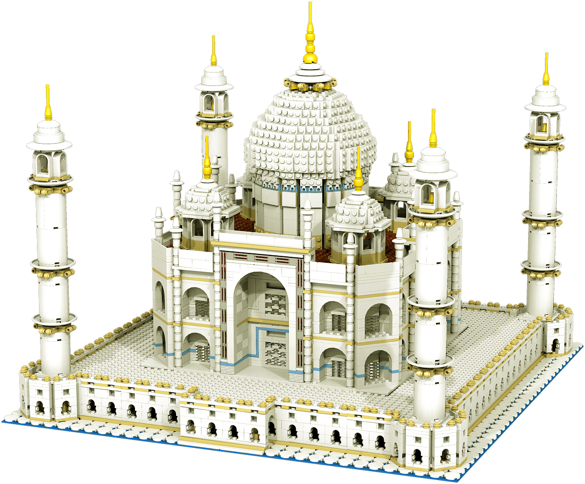 Download Taj Mahal Lego Png - Full Size PNG Image - PNGkit