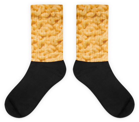 Download Mac N Cheese Socks - Sock - Full Size PNG Image - PNGkit
