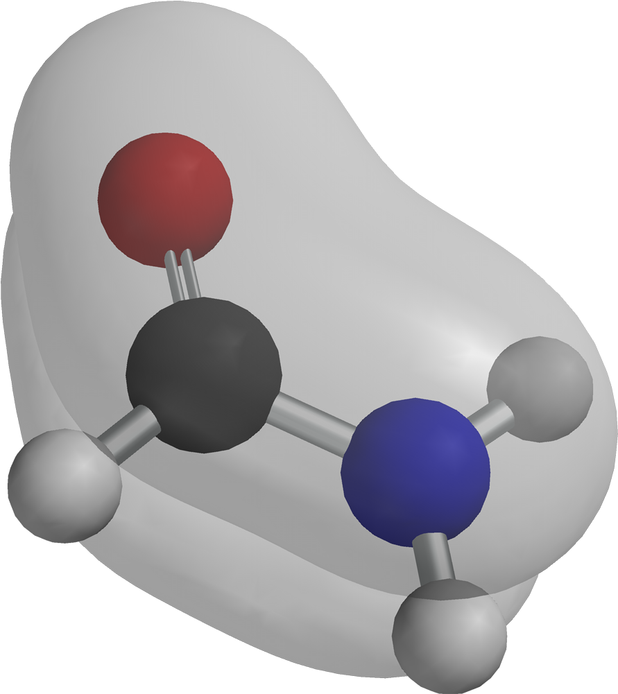Download Formamide Mo 3d Balls - Molecular Structure Of Amide - Full ...