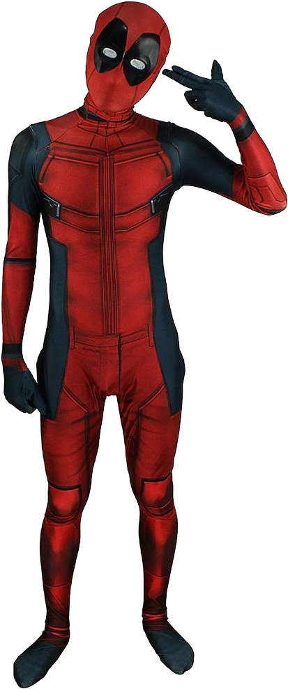 Download Deadpool Costume Kids - Full Size PNG Image - PNGkit