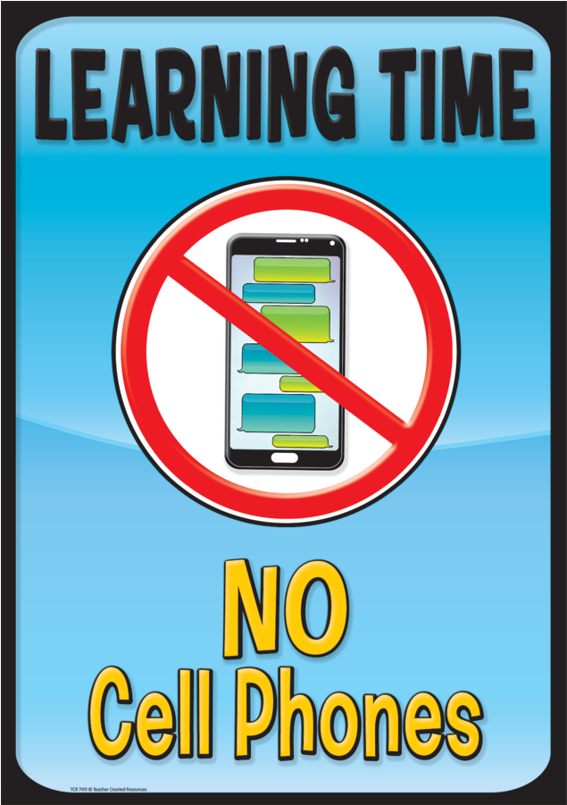 Download Tcr7411 Learning Time, No Cell Phones Positive Poster - No ...