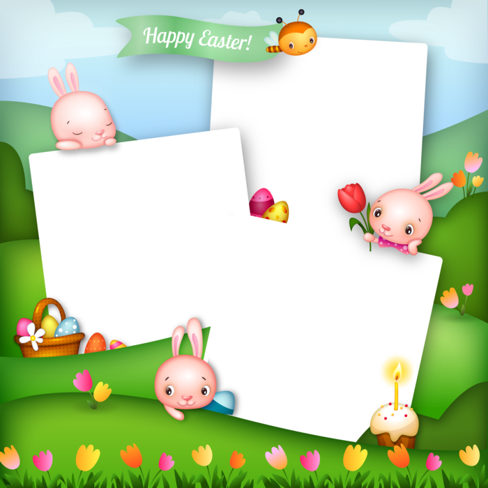 Download Easter Frame Png - Full Size PNG Image - PNGkit