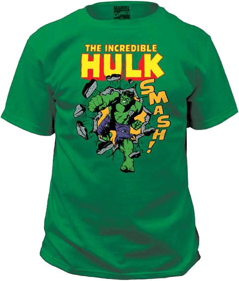 Download Hulk Smash T-shirt - Incredible Hulk Shirt - Full Size PNG ...