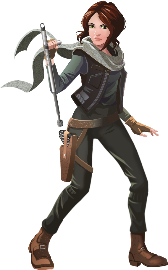 Download Together With Her New Friends In The Resistance, Jyn - Jyn ...