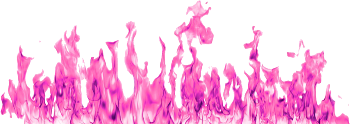 Download 💗transparent Warm And Cool Pink Flames 💜 - Transparent ...