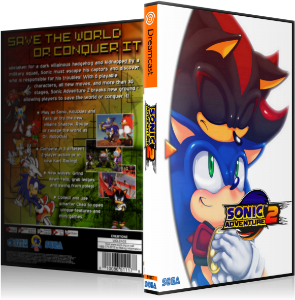 Download Sonic Adventure 2 Box Art Cover - Sonic Adventure Sex - Full ...
