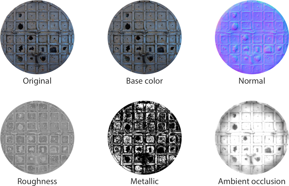 Download Generate The Metallic Map - Roughness Map Substance Painter ...