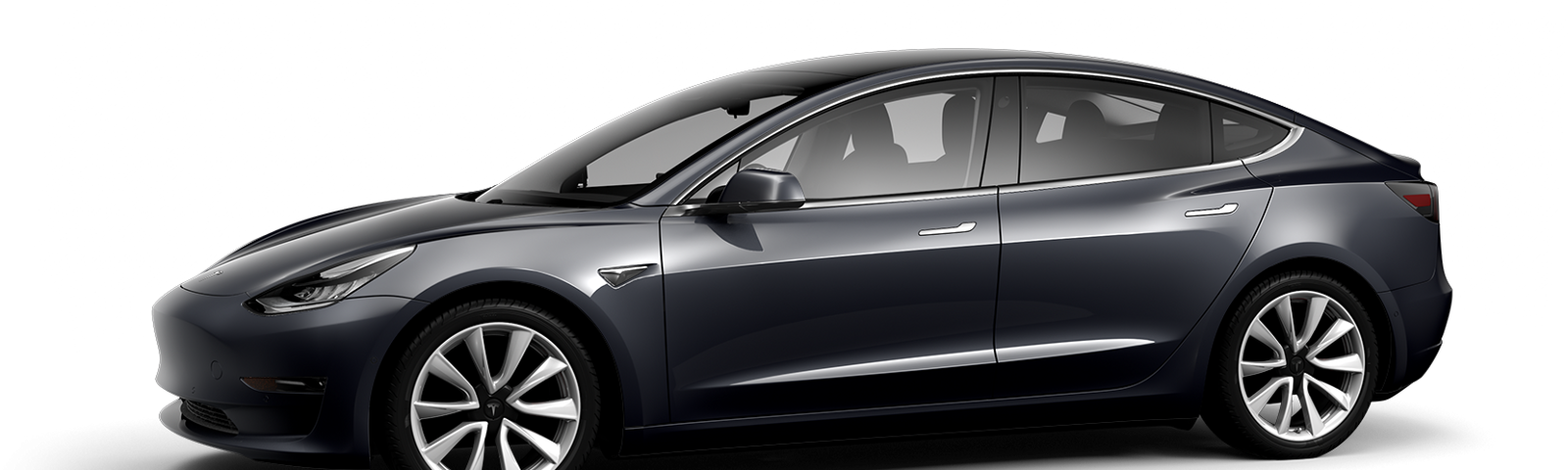 Download Tesla Mid Range Model 3 - Full Size PNG Image - PNGkit