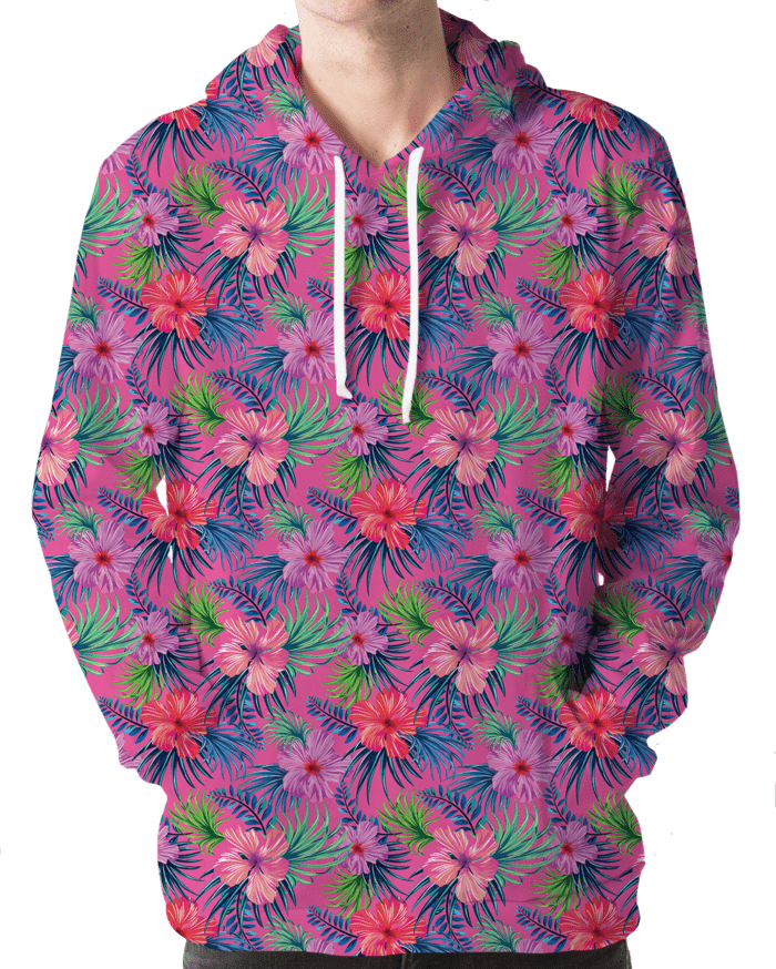 Download Vaporwave Flower Sweater - Sweatshirt - Full Size PNG Image ...