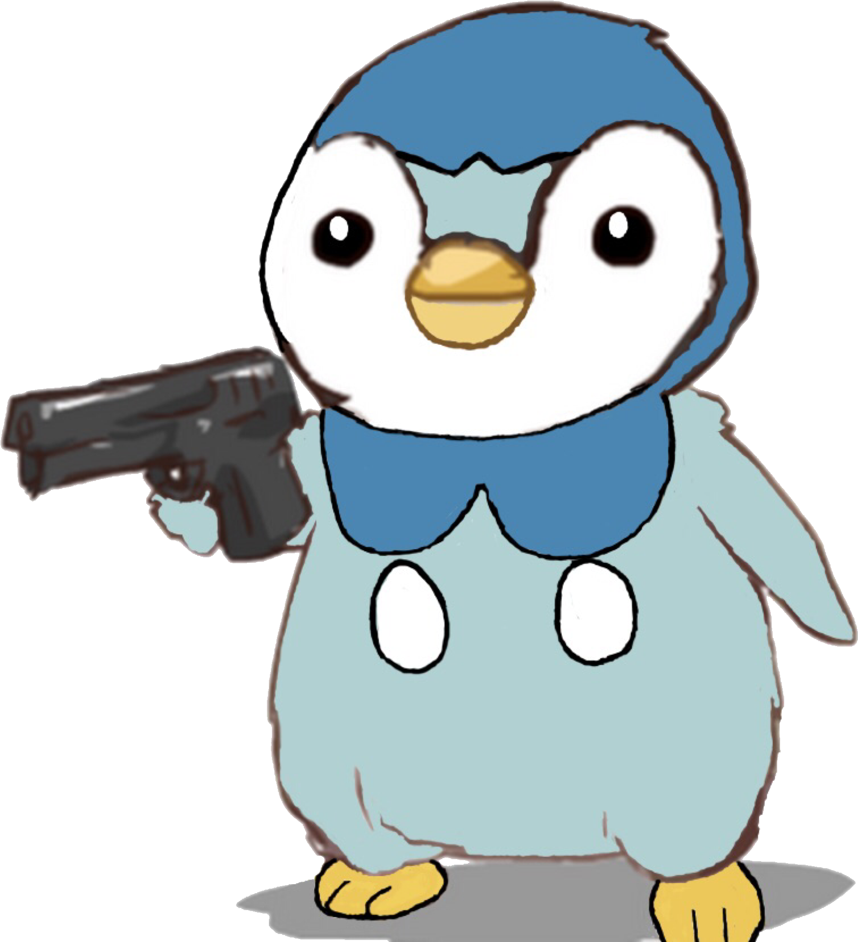Download A8e832d8 0e6f 4c74 8da5 5277cb78fefb - Gun Penguin - Full Size ...