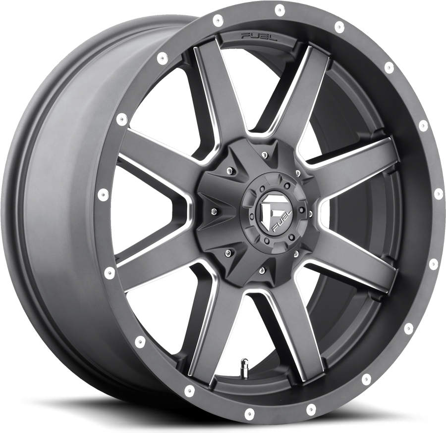 Download Maverick - D542 - 20 Fuel Rims - Full Size PNG Image - PNGkit