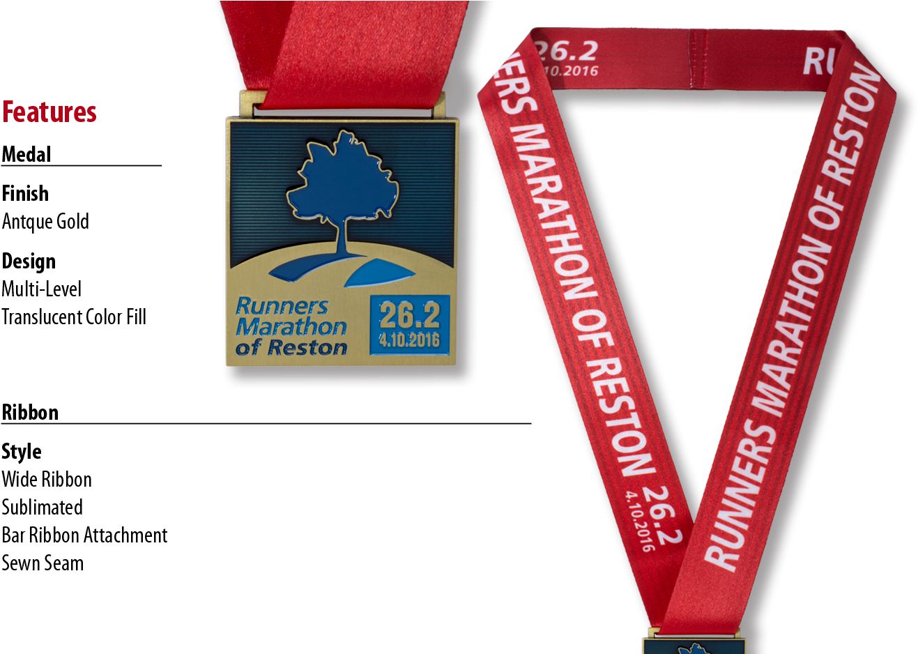 Download Red Colored Neck Ribbon For Running Medals - Neck Ribbons For ...