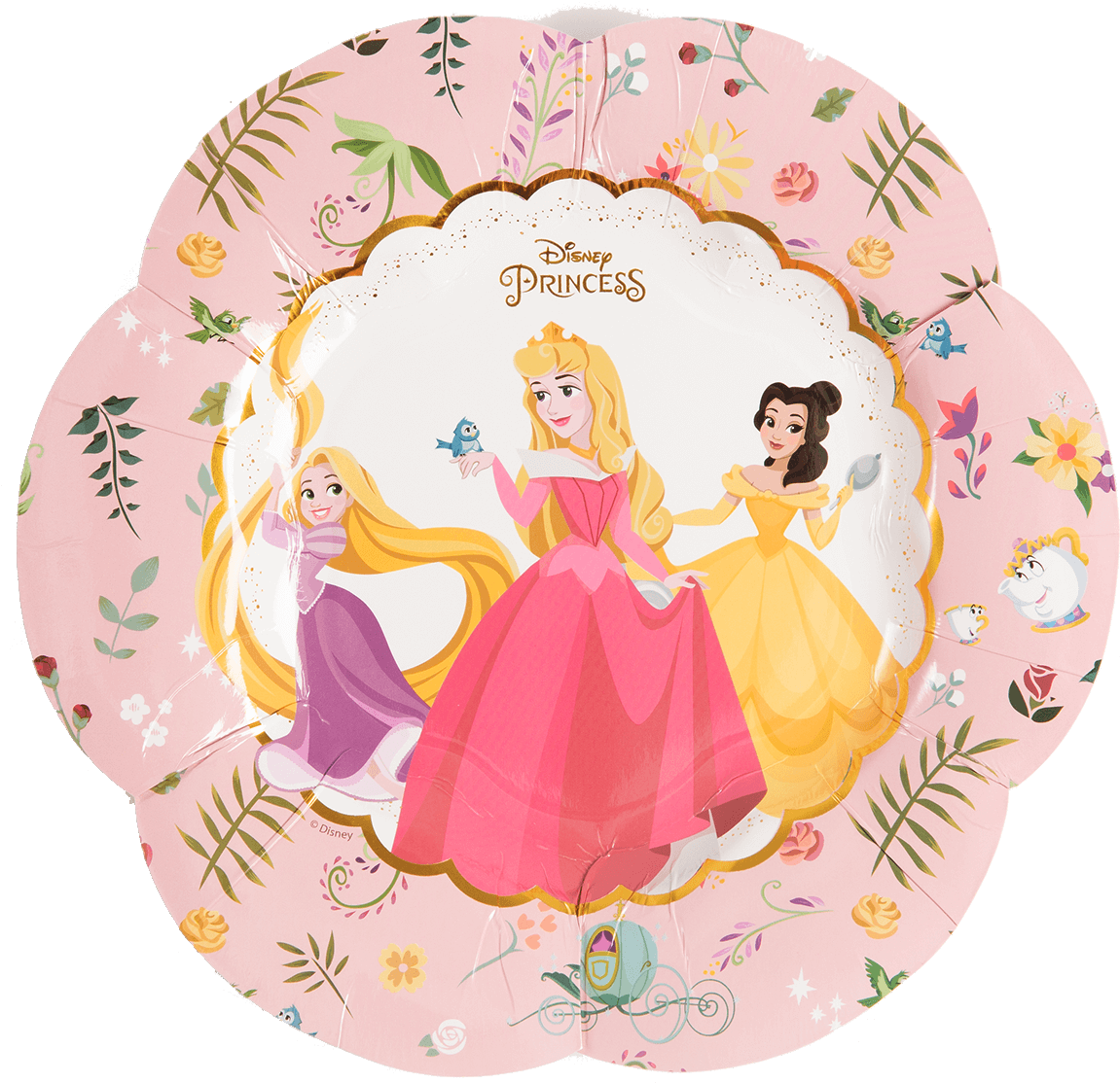 Download Disney Princess True Shapes Paper Plates - True Princess Paper ...