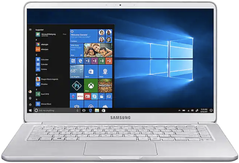 Download Samsung Notebook 9 - Best Samsung Laptop 2018 - Full Size PNG ...