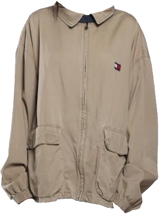 Download Brown Jacket Polyvore Moodboard Filler - Zipper - Full Size ...