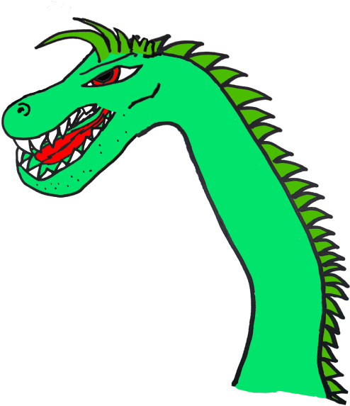 Download Preview - 2d Dragon - Full Size PNG Image - PNGkit