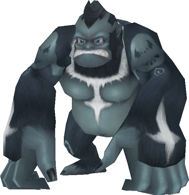 Download Onyx Chimp Warrior - Mountain Gorilla - Full Size PNG Image ...