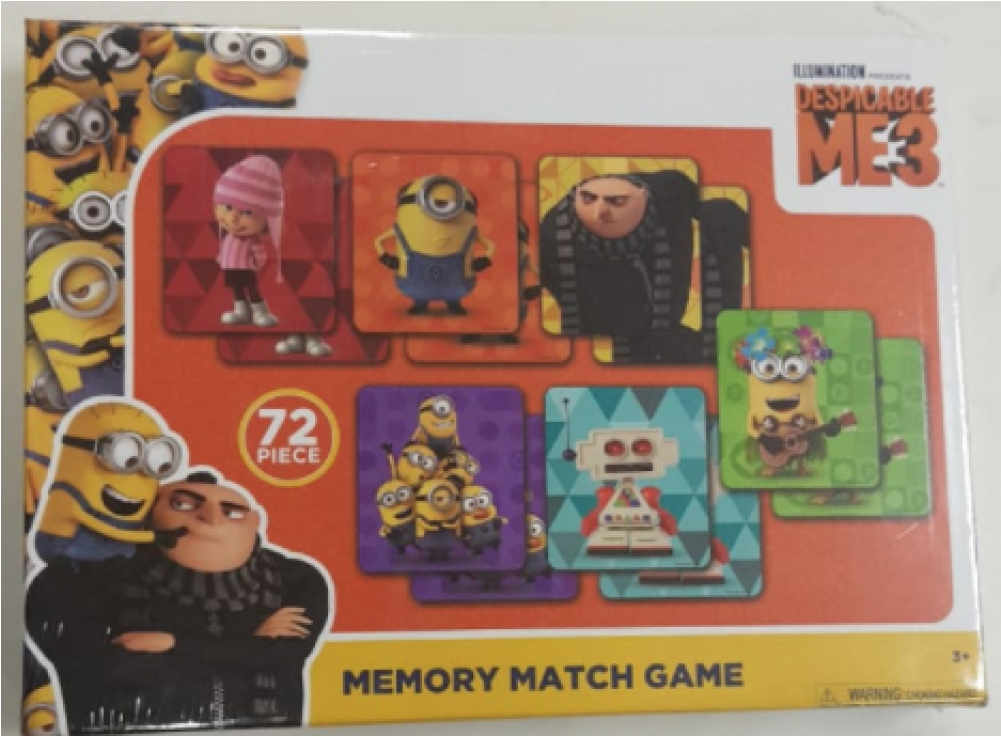 Download Despicable Me Memory Match Game - Figurine - Full Size PNG ...
