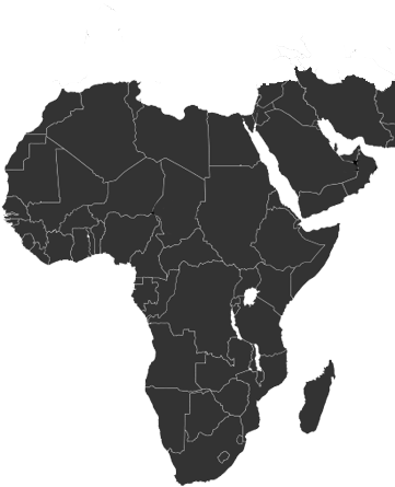 Download New Maps Middle East - Emea Map Black And White - Full Size ...