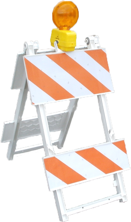 Download Type 2 Barricade - Sign - Full Size PNG Image - PNGkit