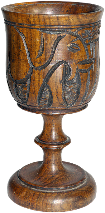 Download Cup, Drinking Cup, Vessel, Wood Chalice, Wood, Isolated ...
