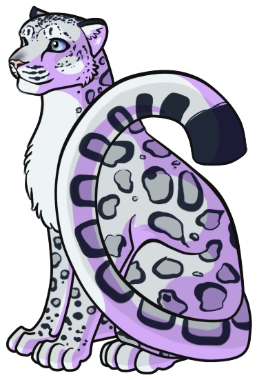 Download Snow Leopard Clipart - Cartoon Snow Leopard Drawing - Full ...