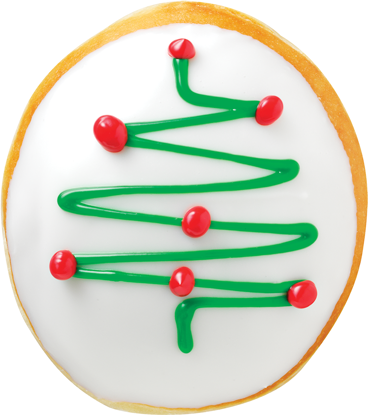 Download Krispy Kreme's - Christmas Tree Donut Krispy Kreme Png - Full ...