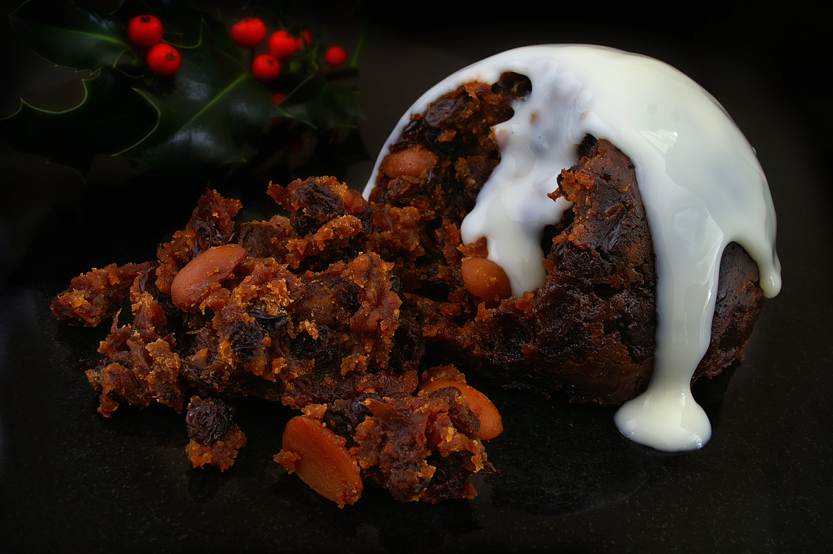 Download Christmas Pudding Masterclass - Christmas Food Black ...