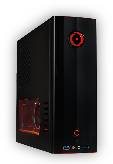 Download Ultimate Gaming With Nvidia - Computer Case - Full Size PNG ...