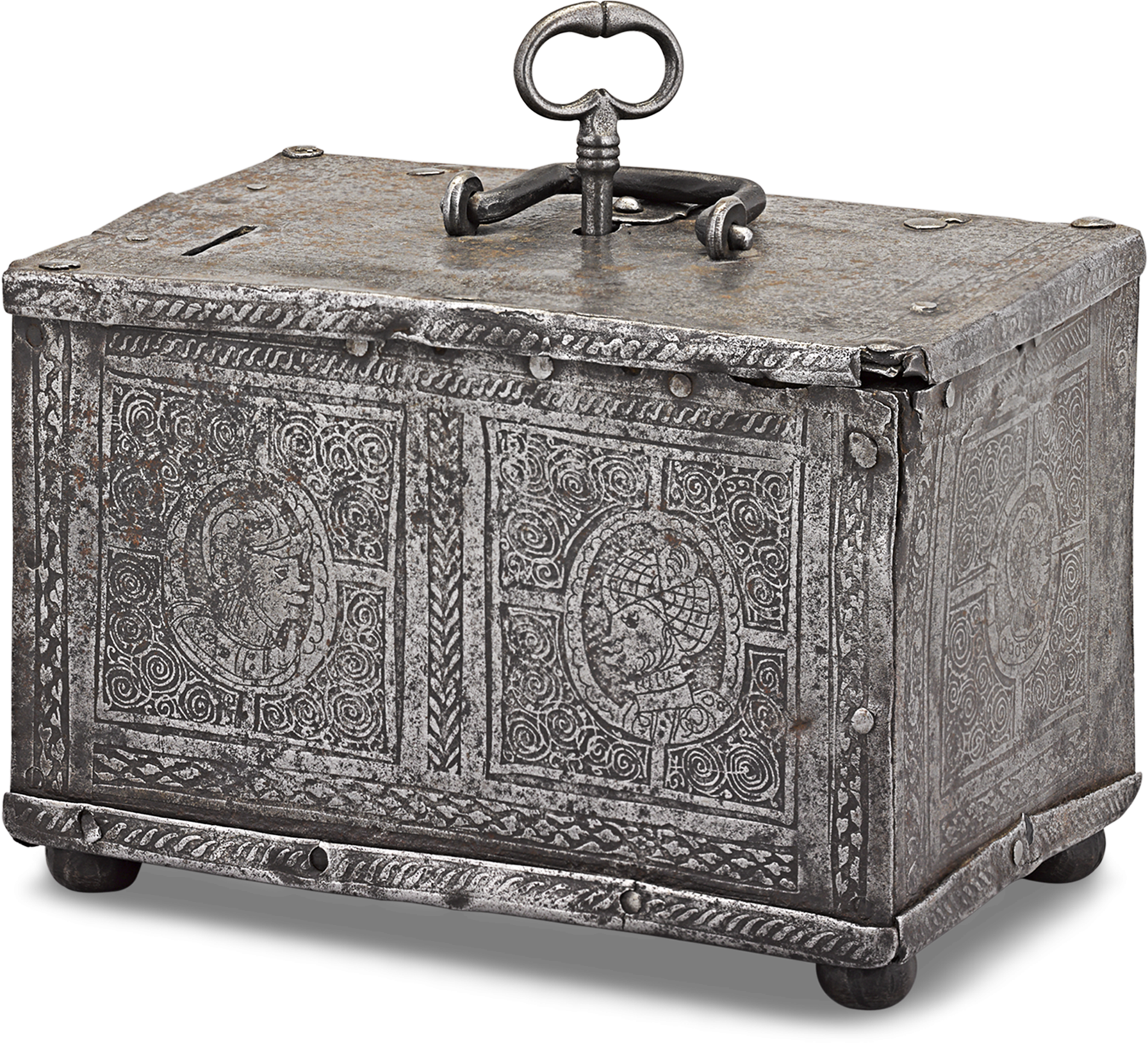 Download Nuremberg Etched Steel Casket - Trunk - Full Size PNG Image ...