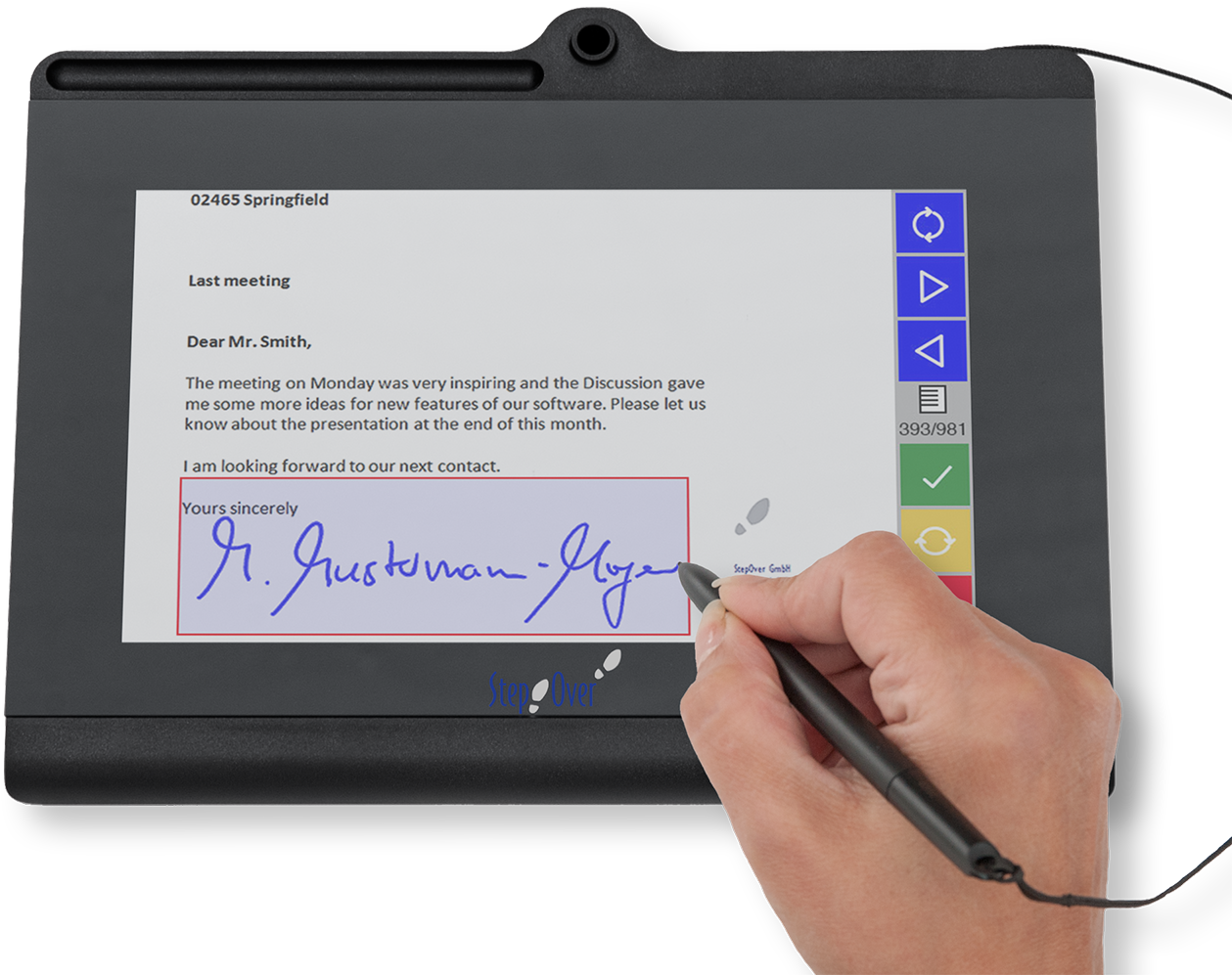 Download About Electronic Signatures - Signatur Pad - Full Size PNG ...